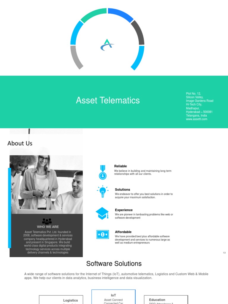 Asset Telematics Profile Introduction | PDF