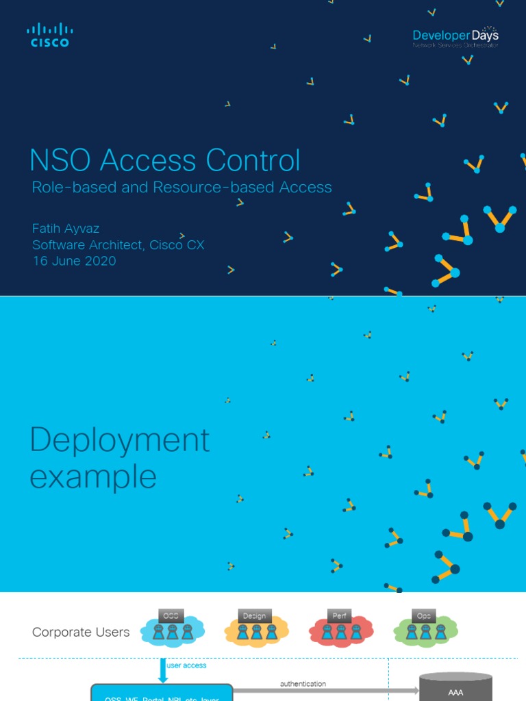NSODevDays2020 NSO Access Control Role Based and Resource Based Access ...