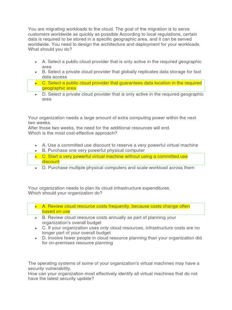 Cloud Digital Leader | PDF | Cloud Computing | Databases