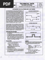 Expansion Loop Design | PDF | Thermal Expansion | Physical Quantities