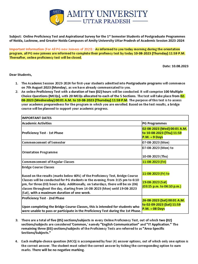 Notice Files | PDF | Multiple Choice | Sat