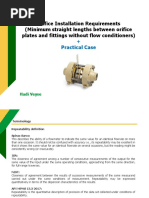 Flowmeter Selection Chart | PDF | Flow Measurement | Continuum Mechanics