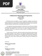 NLC Sample Class Program and Schedule | PDF