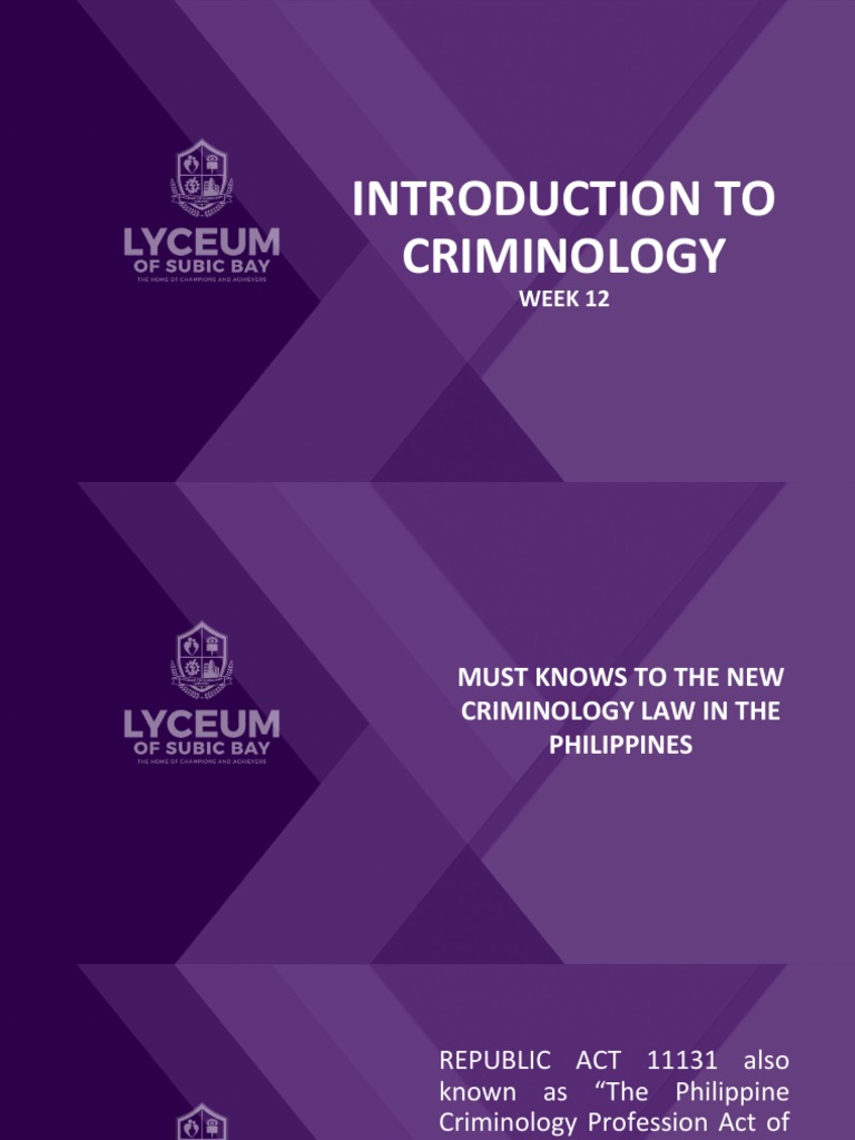 Introduction To Criminology 4 | PDF | Criminology | Police