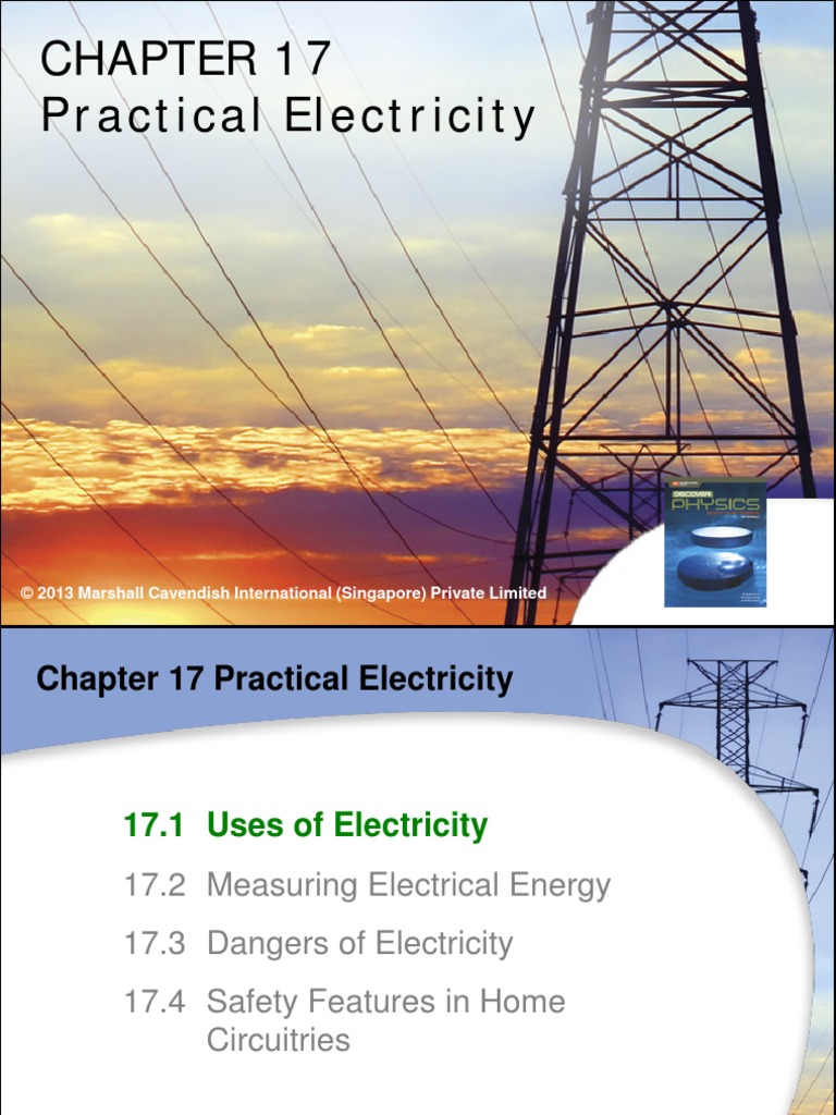 Chapter 17 Practical Electricity (NA Chapter 15) | Download Free PDF ...