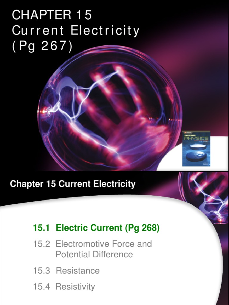 C15 Current Electricity (NA C13) | PDF | Teaching Methods & Materials ...