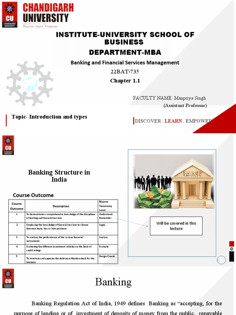 Case Study of Banking Structure | PDF | Banks | Reserve Bank Of India