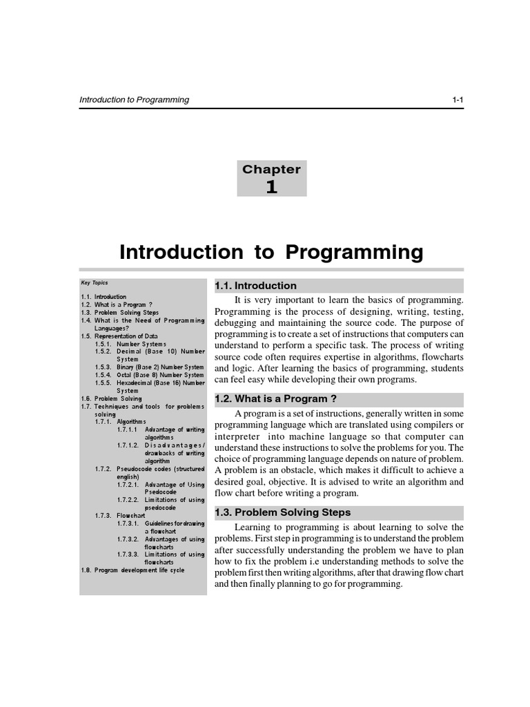 Chap - 1 Pythonn | PDF | Computer Programming | Computer Program