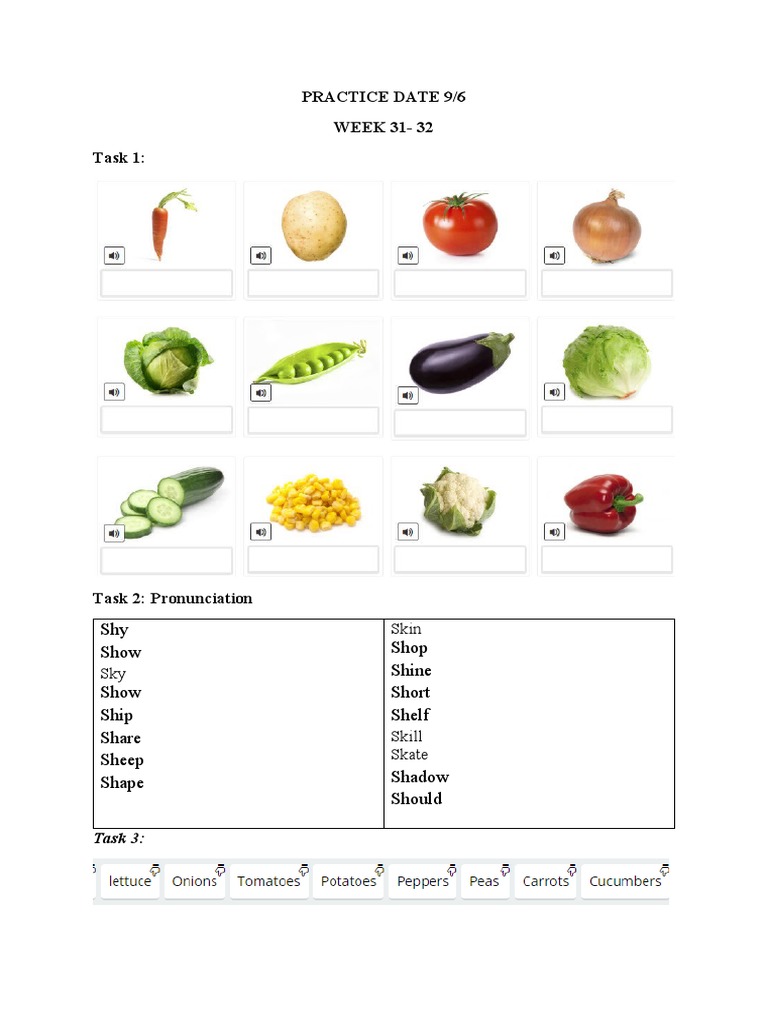Practice Date 9 | PDF | Cooking | Food And Drink