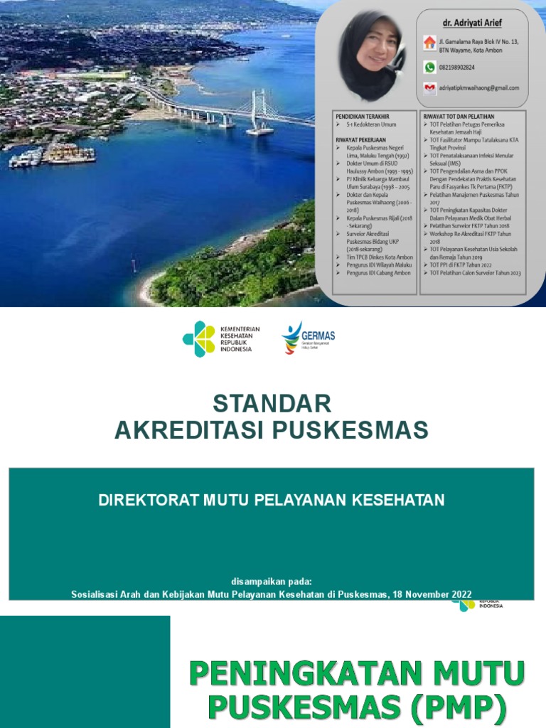 BAB 5 Standar Akreditasi Puskesmas - TKPP | PDF