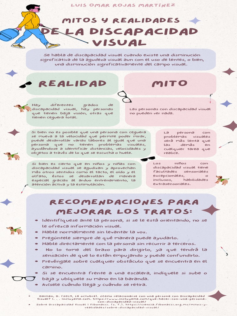 Infografía Discapacidad Visual | PDF