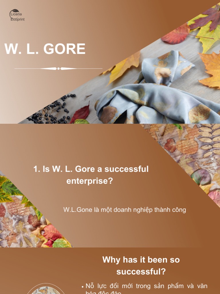 GroupD W.L.GORE | PDF