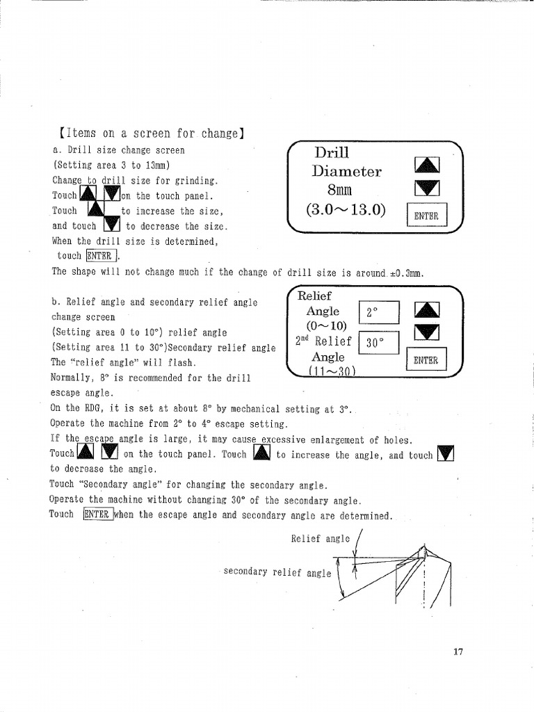 OSG RDG13S English Manual - 2 | PDF