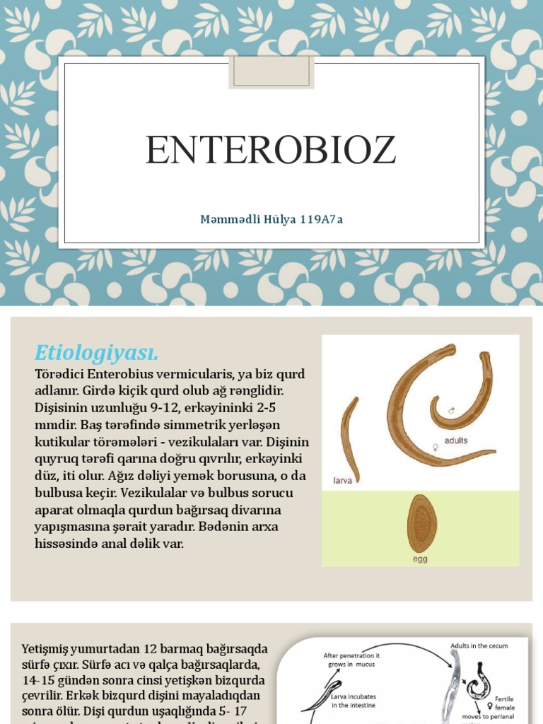 Enterobioz | PDF