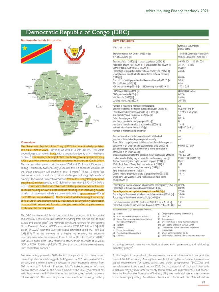 DRC Housing Stats | PDF