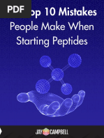 Peptide Cheat Sheet 2024 | PDF | Dose (Biochemistry) | Chemistry