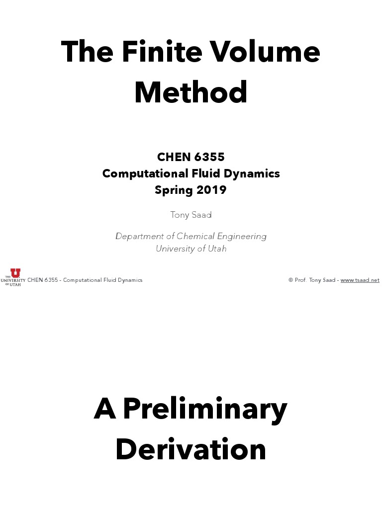 The Finite Volume Method Pdf