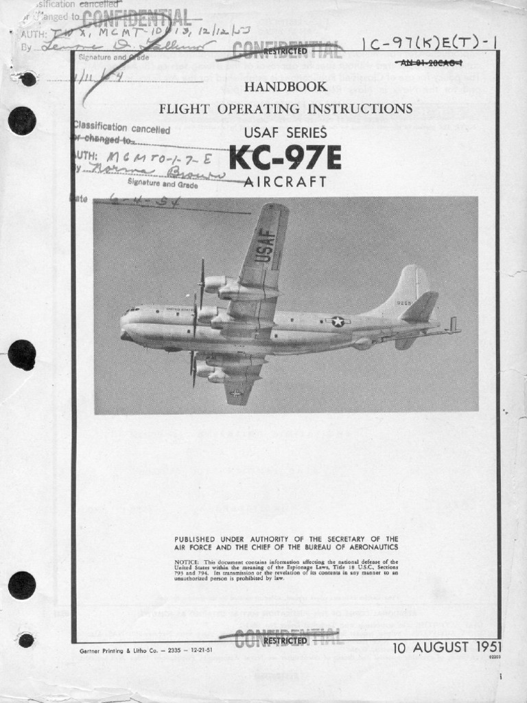 Boeing KC-97E | PDF
