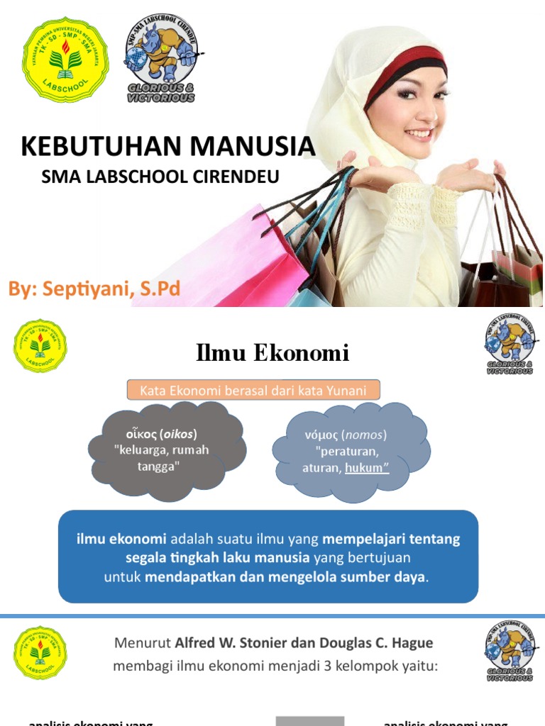 Kd1 Kebutuhan Manusia | PDF