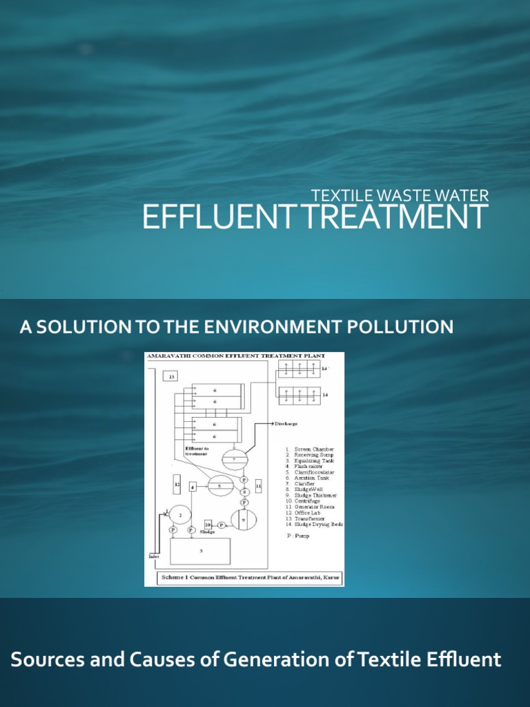 Effluent Treatment | PDF | Sewage Treatment | Textiles
