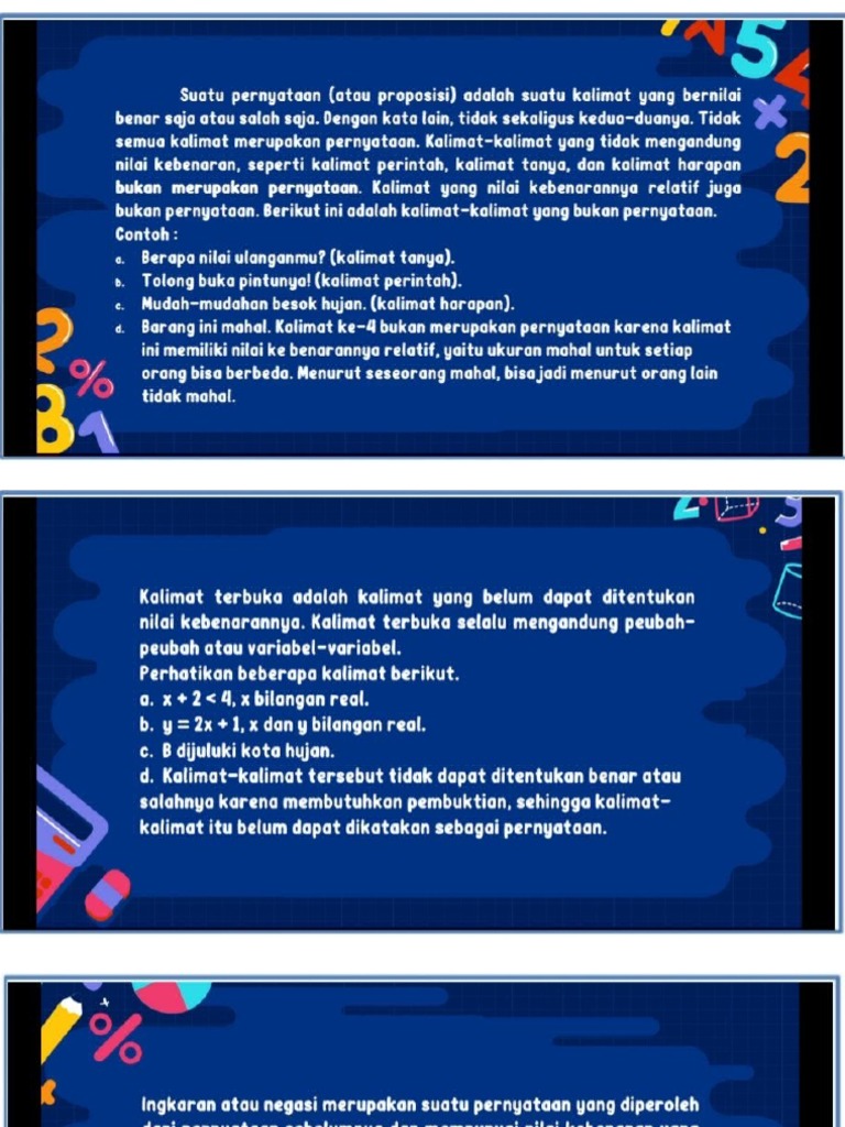 PPT Logika Matematika | PDF