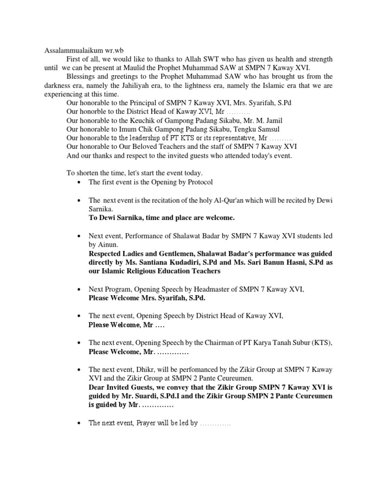 Konsep MC English | PDF