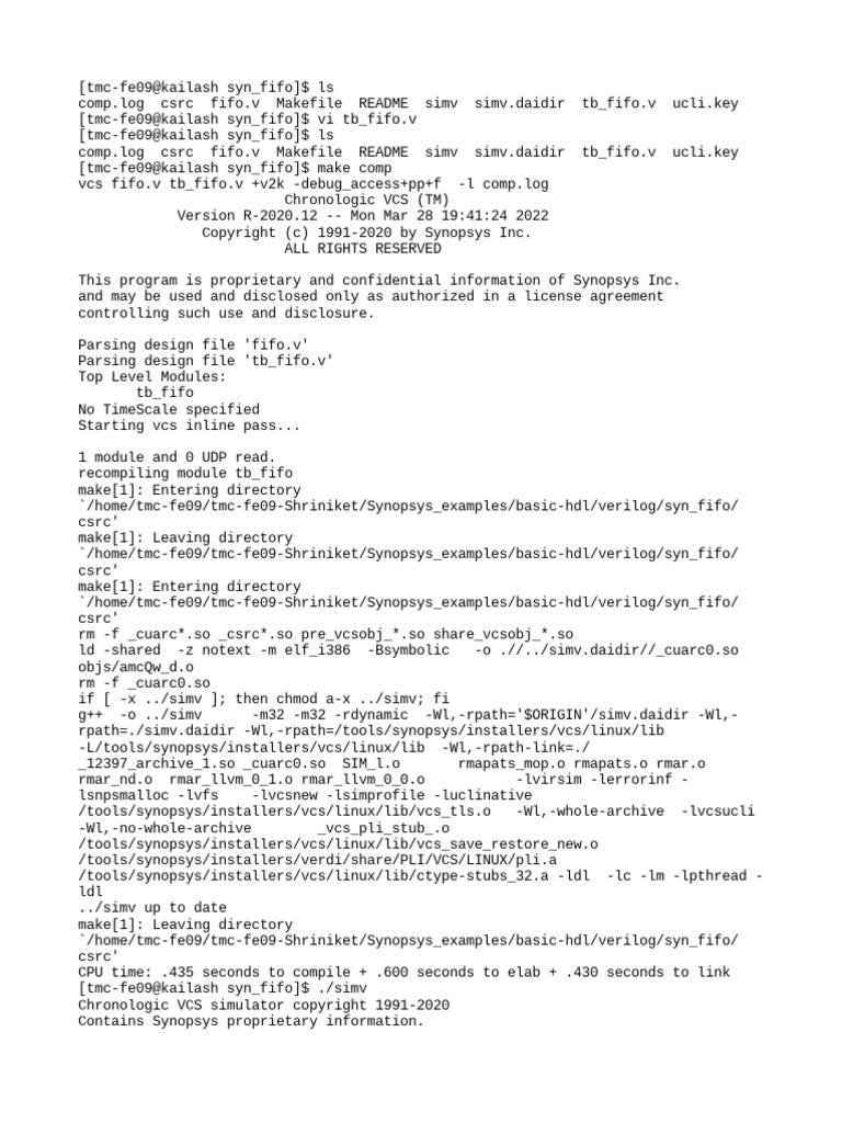 Sync Fifo | Download Free PDF | Computing | Computer Architecture