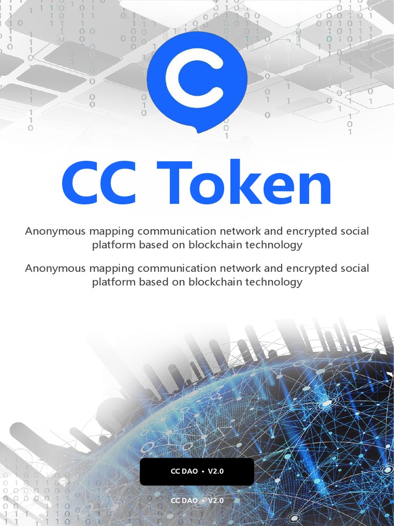 CC Token 2.0white Paper | PDF | Web 2.0 | Computer Network