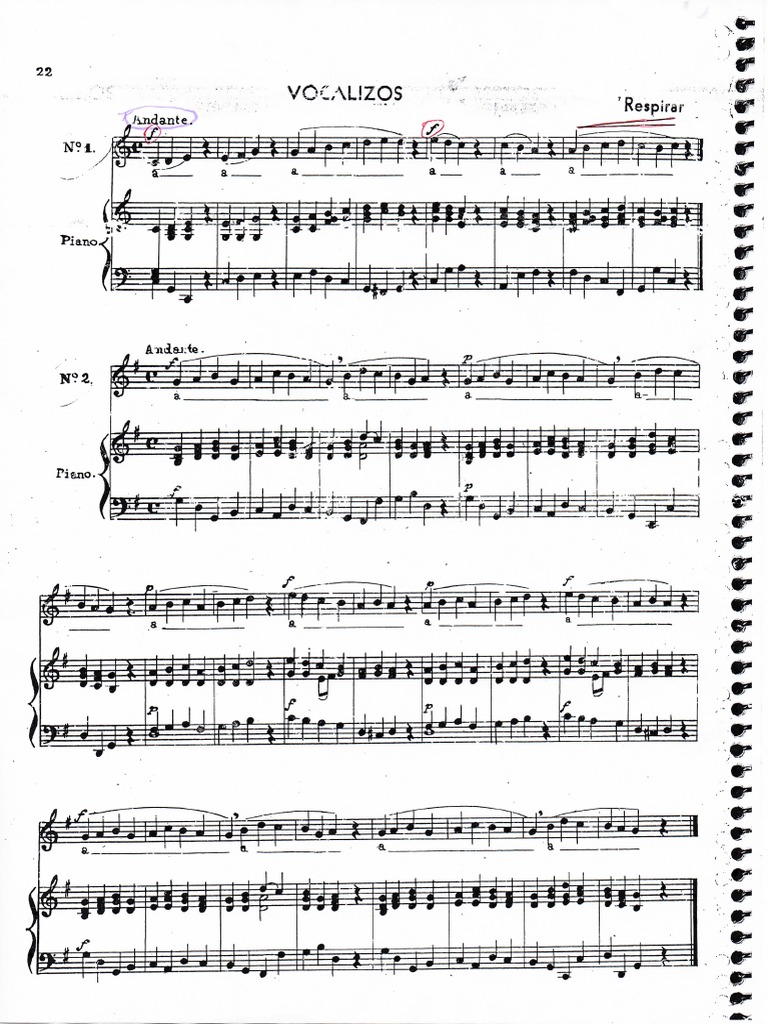 Panofka Vocal ABC n1 | PDF