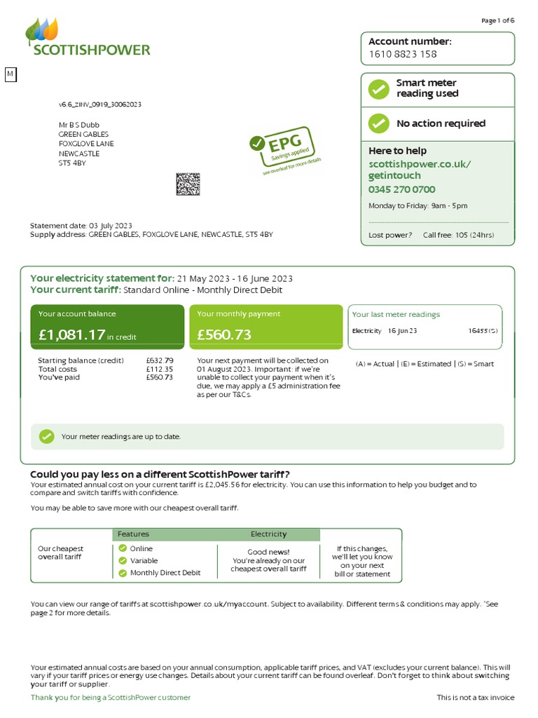 Bill 606003568625 | PDF