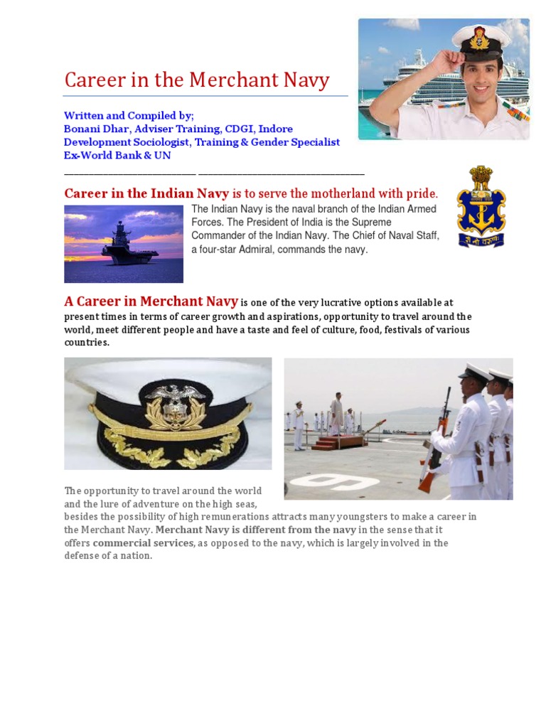 Career in Merchant Navy | PDF