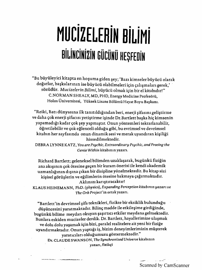Richard Bartlett - Mucizelerin Bilimi | PDF