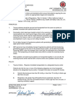 EMS Radio Report Guidelines | PDF | Emergency Medical Services | Hospital