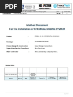 Method Statement For Installation of GI Conduits, Back Boxes ...