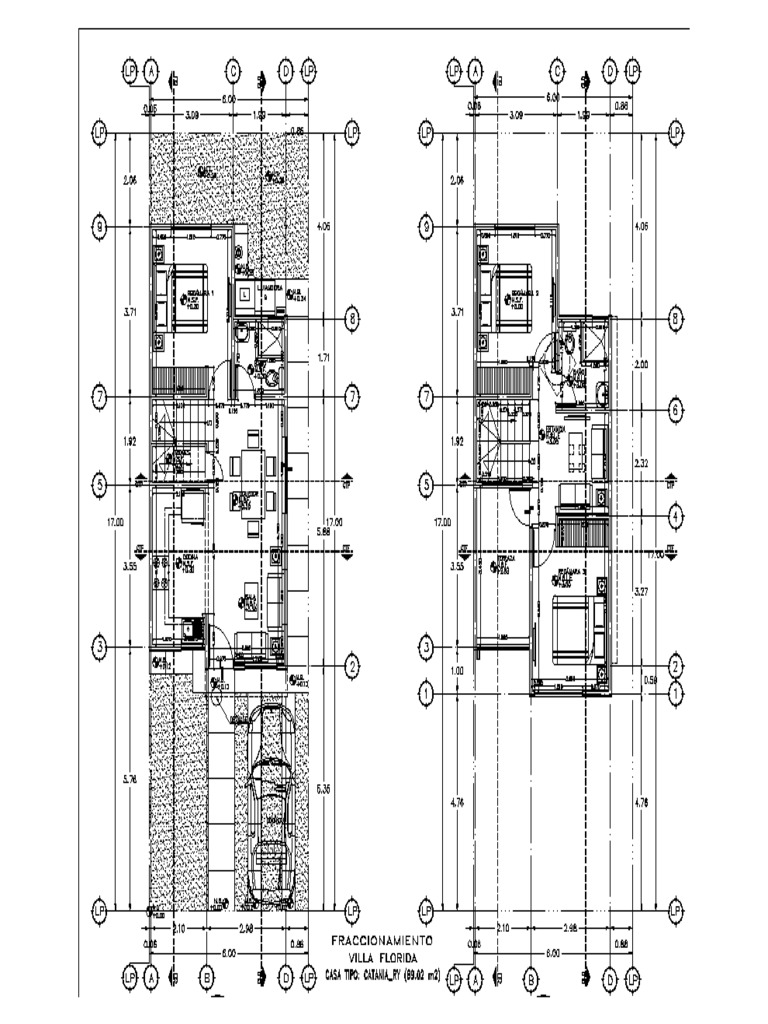 2 Plantas Arqs Model | PDF