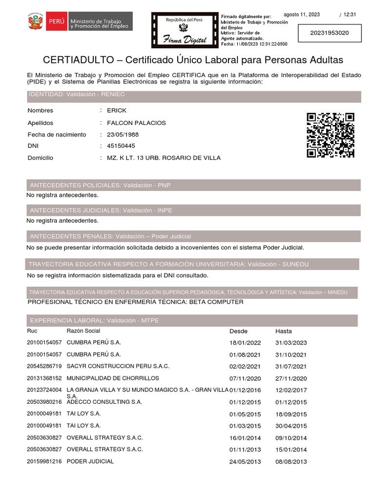 CUL Null | PDF | Gobierno