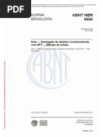Procedimento de Projeto Geotécnico NBR 8044 | PDF