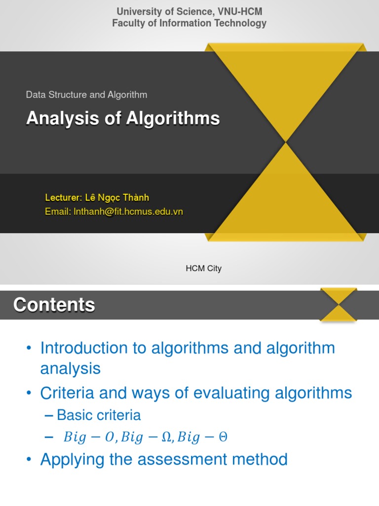 DSA - Topic 2 - Analysis of Algorithms | PDF | Applied Mathematics ... DSA - Topic 2 - Analysis of Algorithms | PDF | Applied Mathematics ...