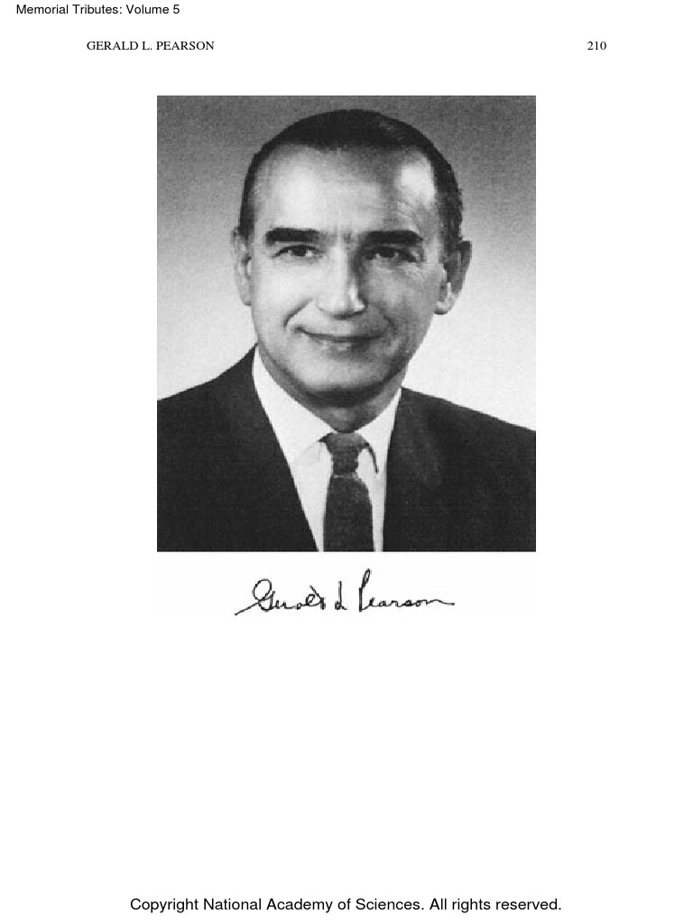 Gerald L Pearson | PDF