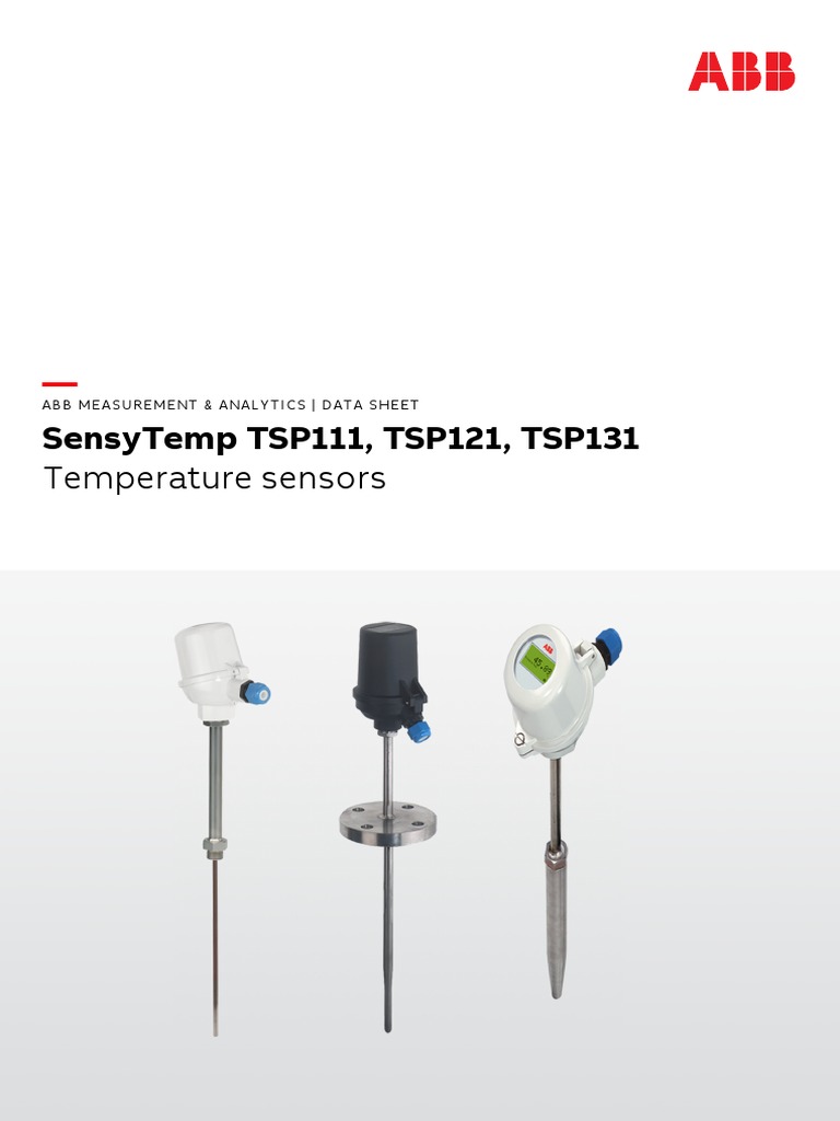 DS TSP1x1 EN G | PDF | Thermocouple | Pipe (Fluid Conveyance)