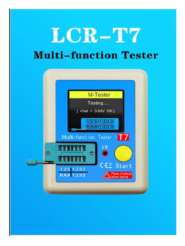 LCR-T7 User Manual | PDF
