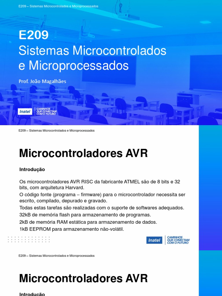 Microcontroladores AVR: Guia Técnico | PDF | Linguagem de programação ...