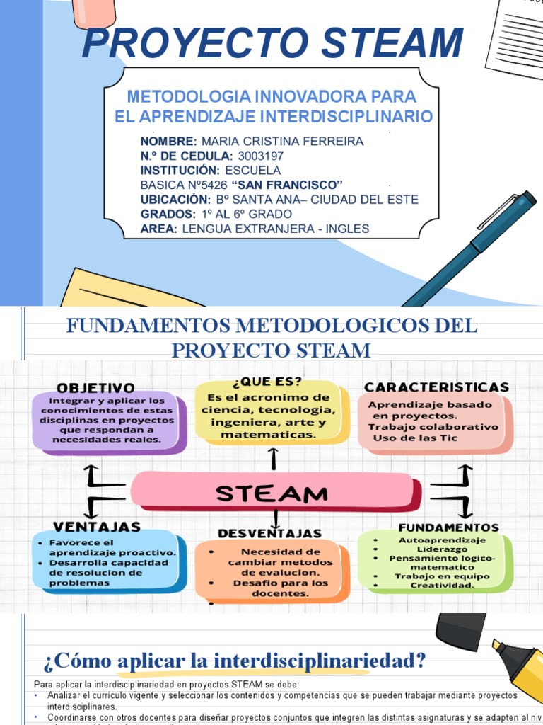 Proyecto Steam Maria Cristina Ferreira | PDF