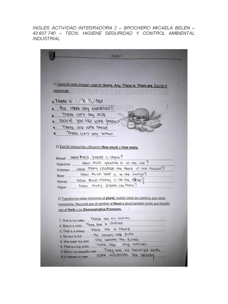 Actividad Integradora Inglés Micaela Belén | PDF | Tecnología