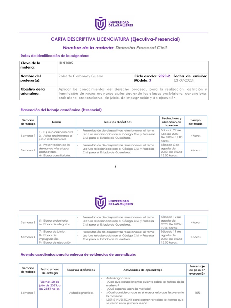 Carta Descriptiva_Licenciatura (Ejecutiva-Presencial)_C2-23_Módulo 3 (6 ...