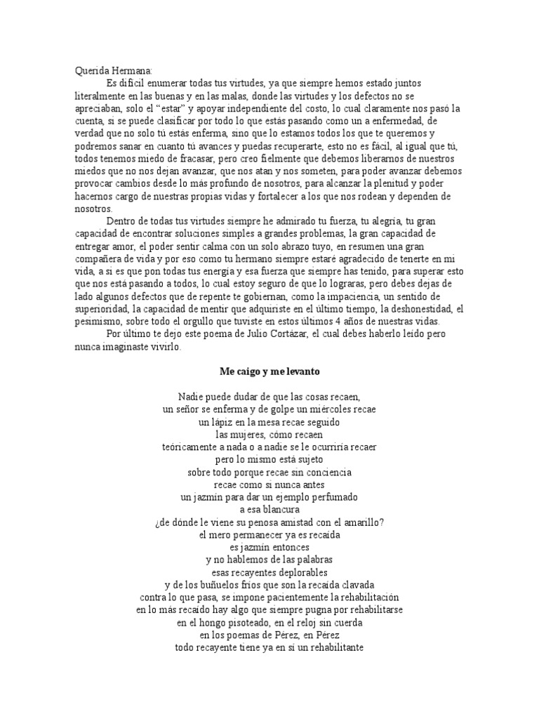 Querida Hermana | PDF | Virtud