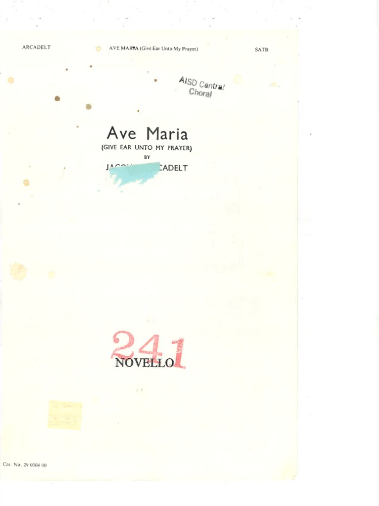 Ave Maria | PDF