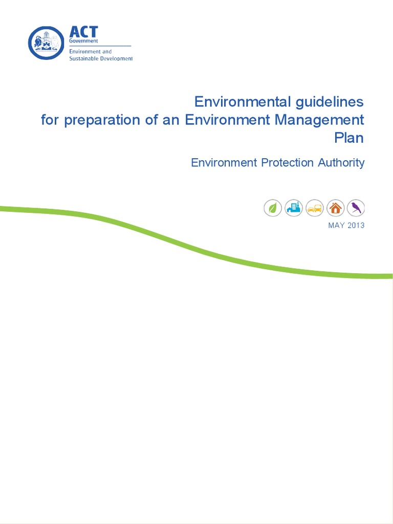 Environmental Guidelines For Preparation of An Environment Management ...