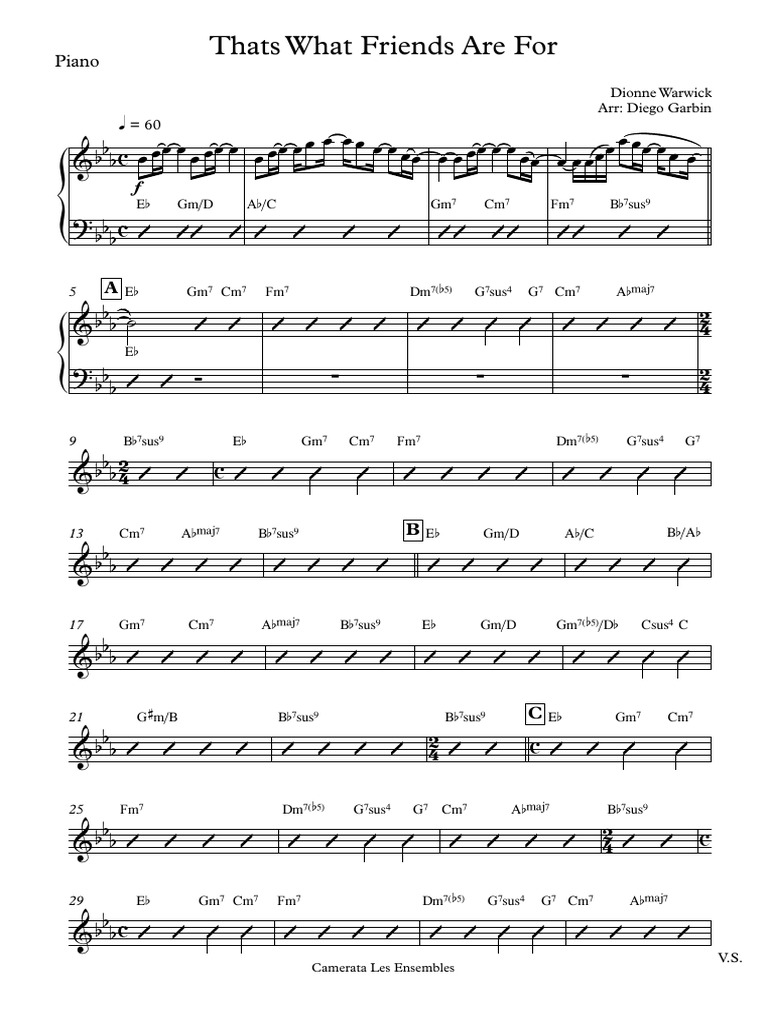 2 - Thats What Friends Are For | PDF