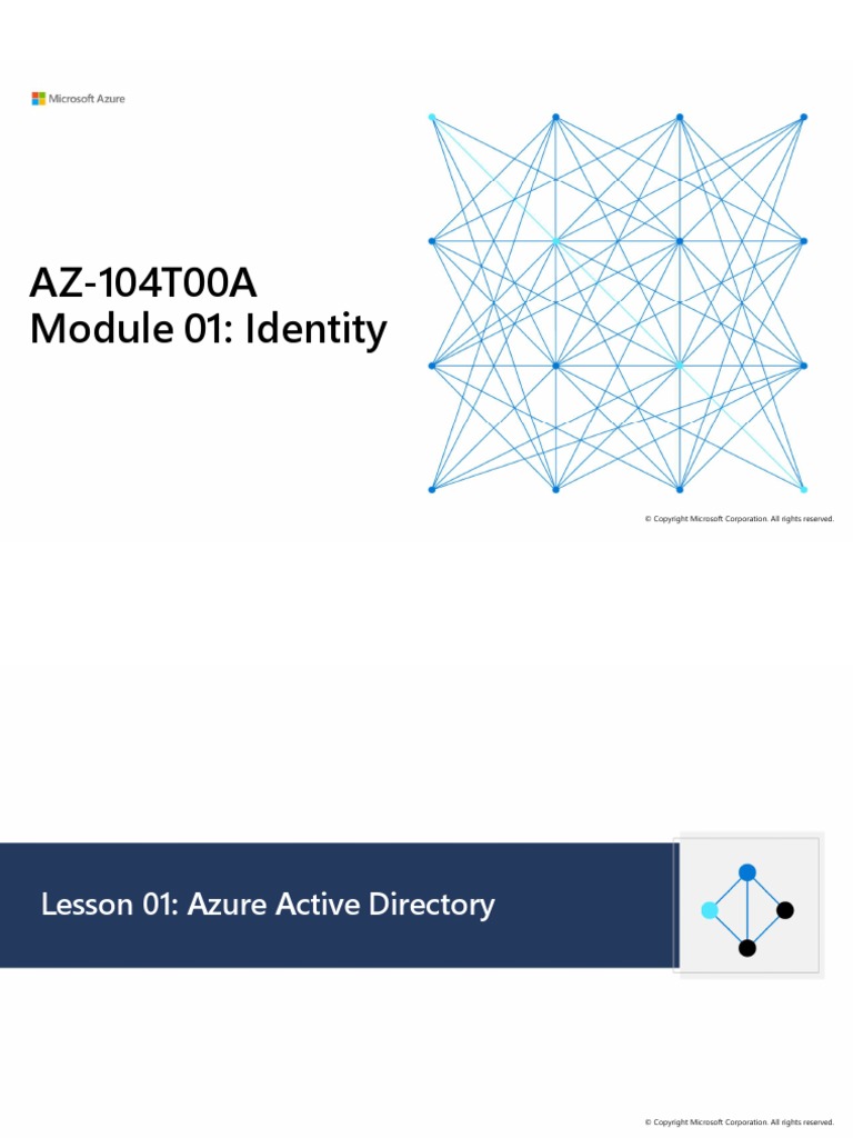 Az 104t00a Enu Powerpoint 01 | PDF | Computers